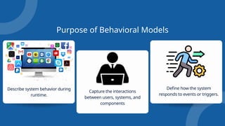 Behavioral Model presentation for software engineering | PPTX