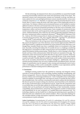 Behavioral Monitoring Tool for Pigs | PDF