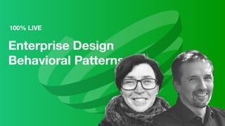 Enterprise Design Behavioral Patterns | PPT