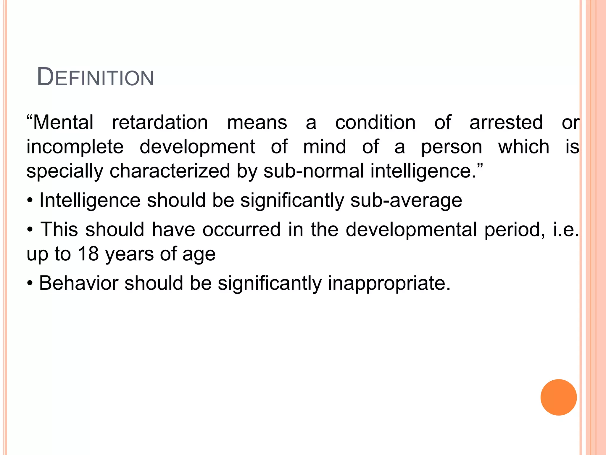 Behavioral problems and learning for Rehabilitation | PPTX