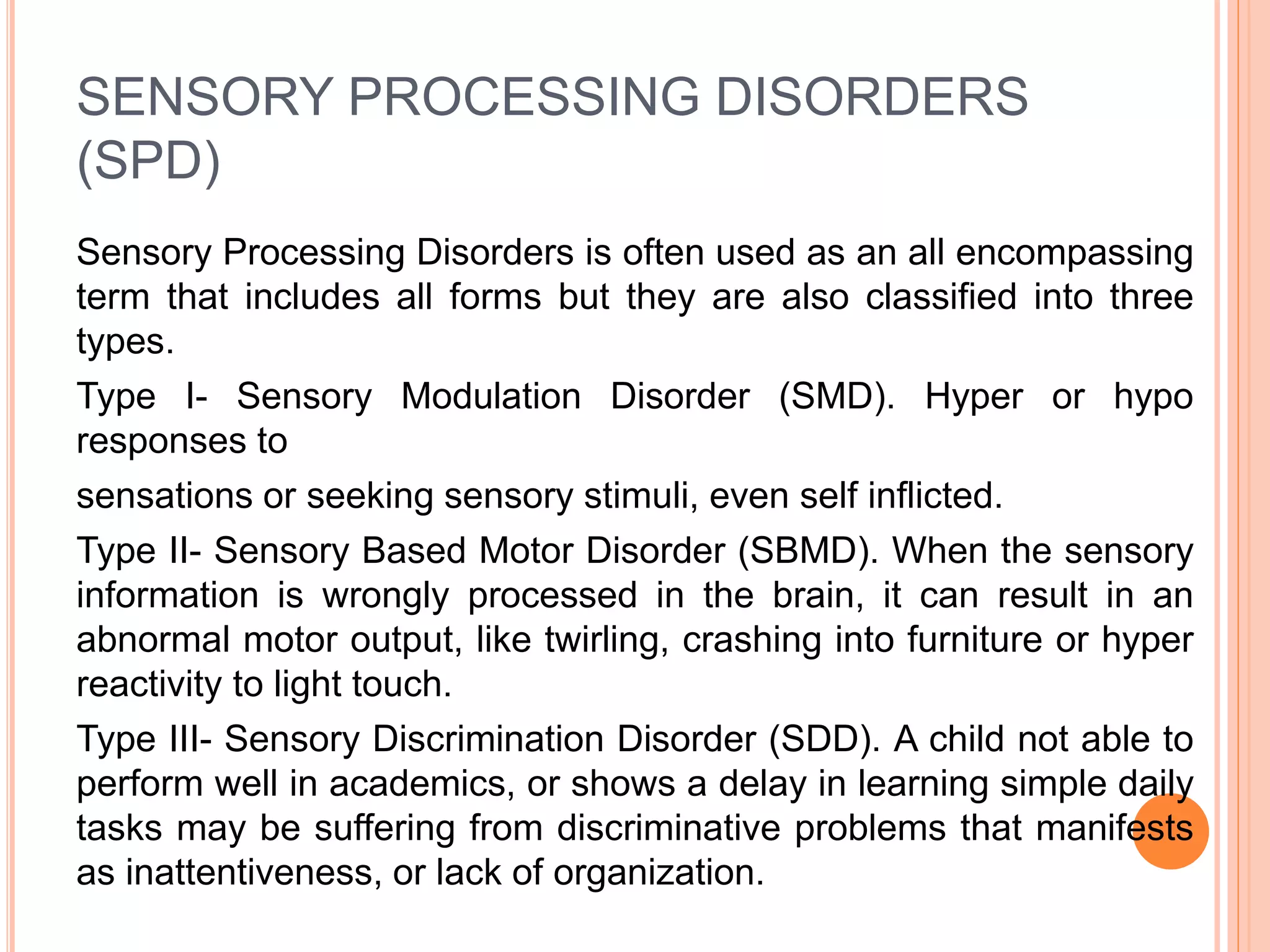 Behavioral problems and learning for Rehabilitation | PPTX