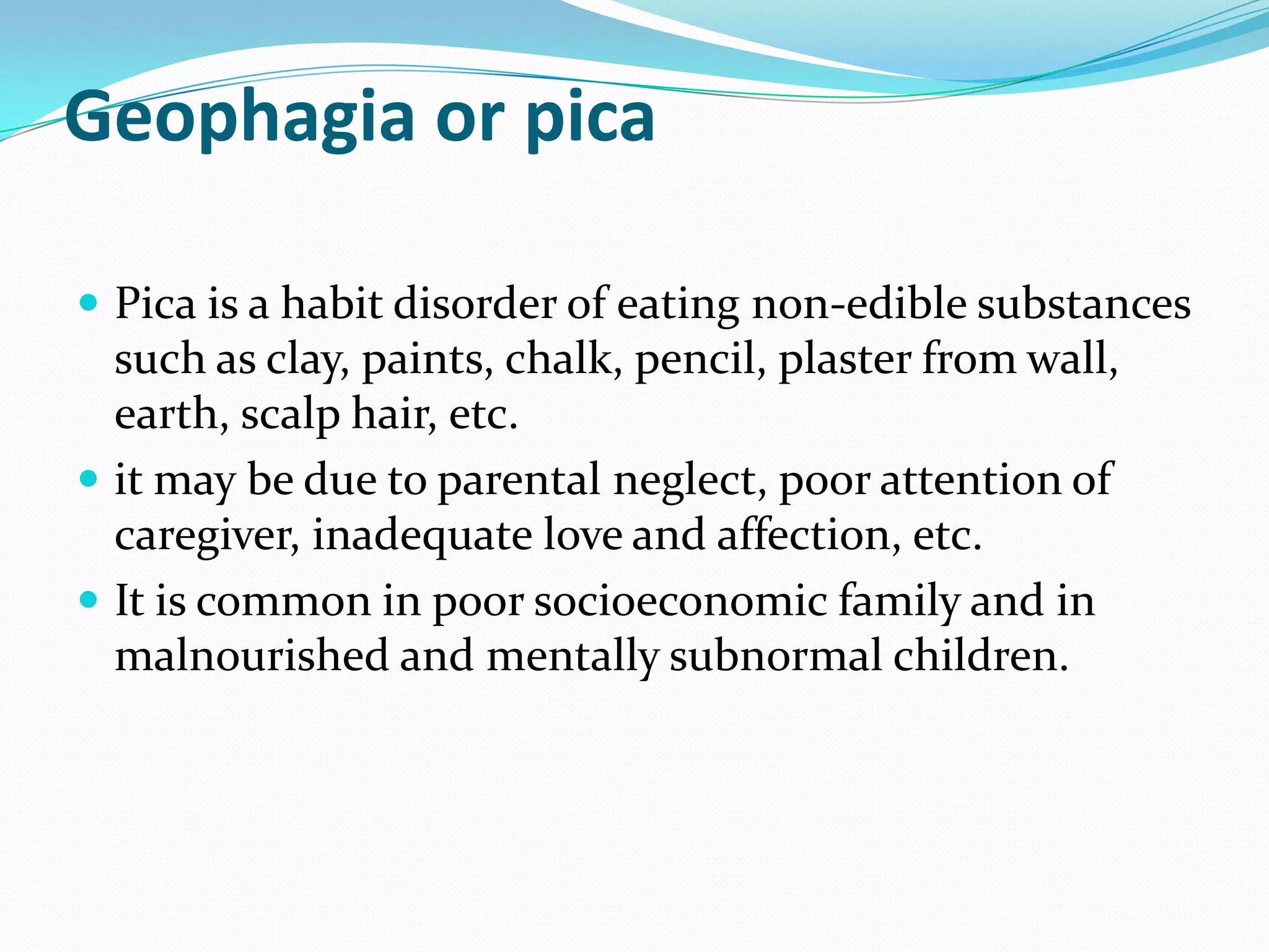 Behavioral problems in children | PPTX