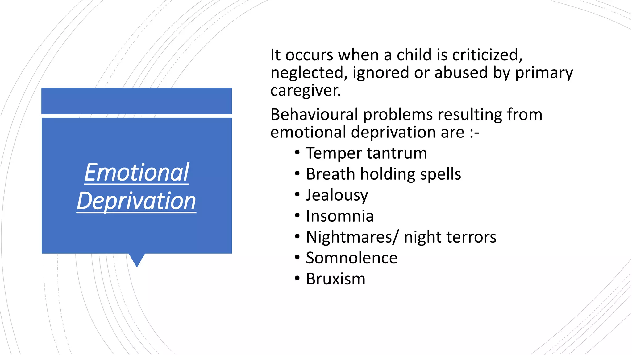 Behavioral problems in children | PPTX