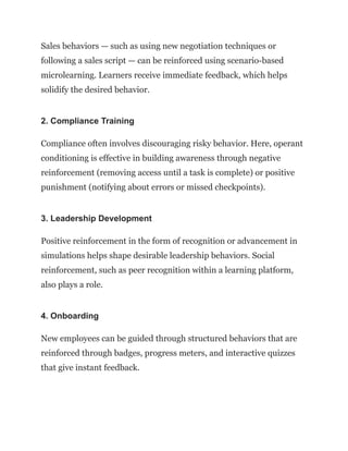 Behavioral Science in Training_ The Role of Skinner’s Operant ...