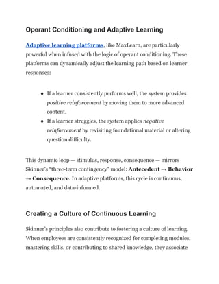 Behavioral Science in Training_ The Role of Skinner’s Operant Conditioning.pdf