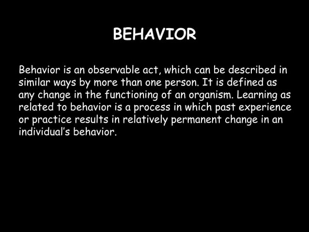 Behavioral Sciences & Behavior managment.pptx | Free Download