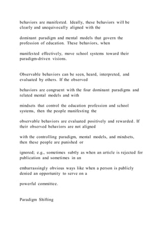 Behavioral Strategies and Observable Behaviors Behavioral | DOCX ...