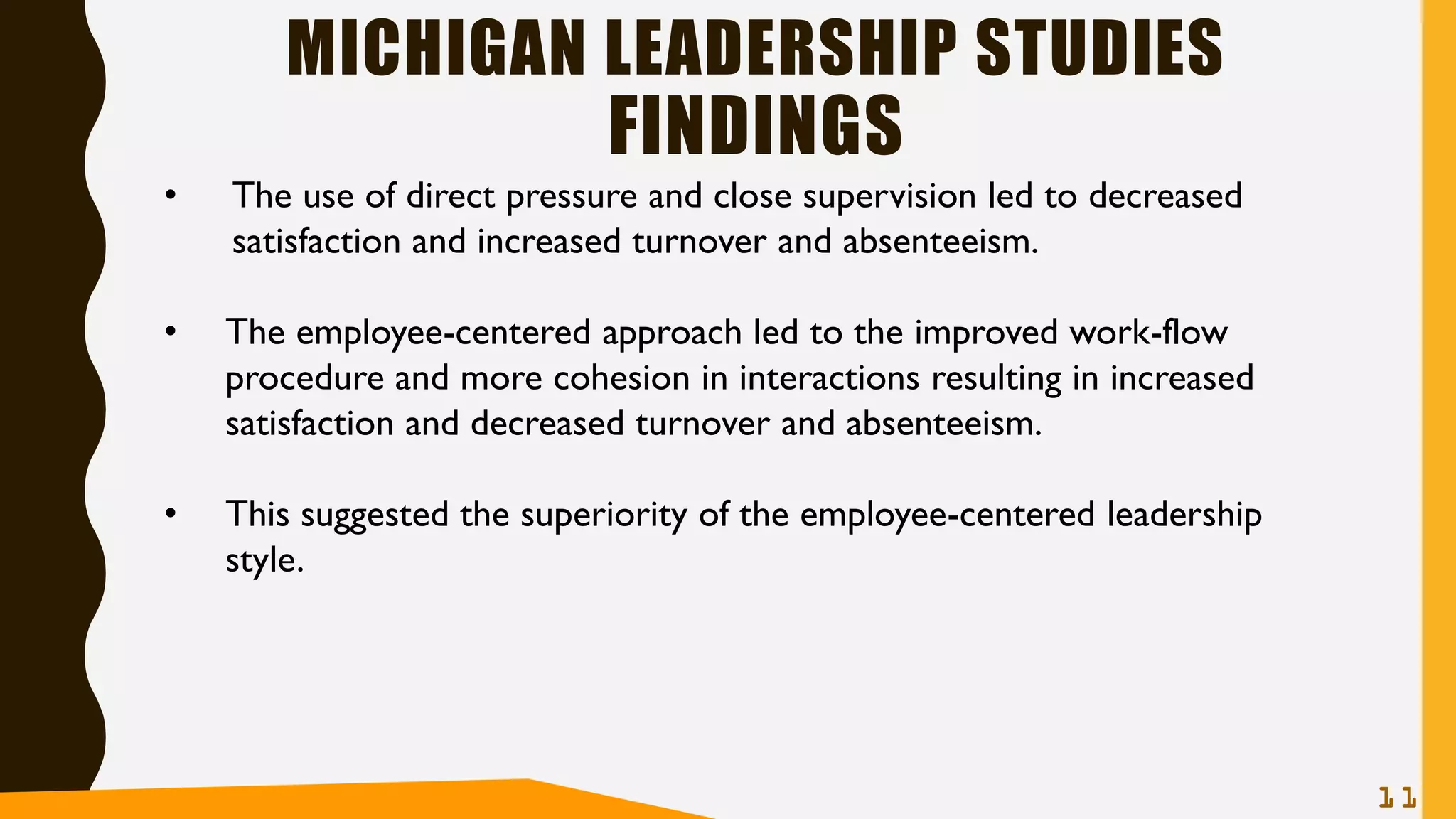 Behavioral Theories of Leadership | PDF