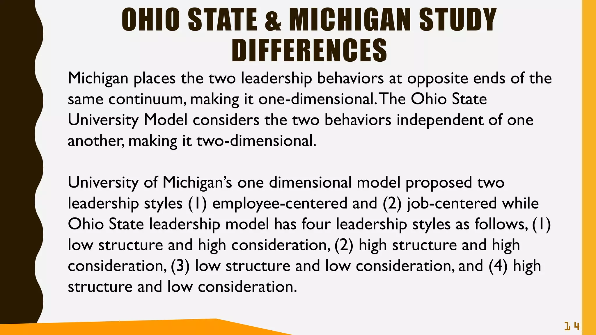 Behavioral Theories of Leadership | PDF