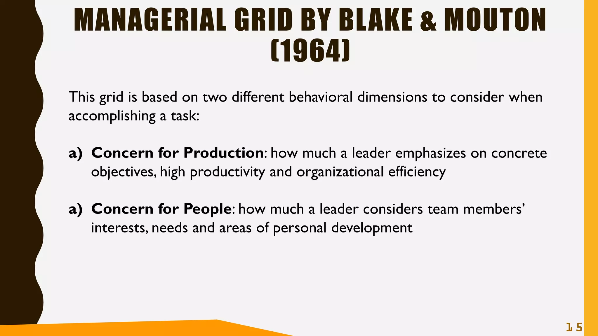 Behavioral Theories of Leadership | PDF