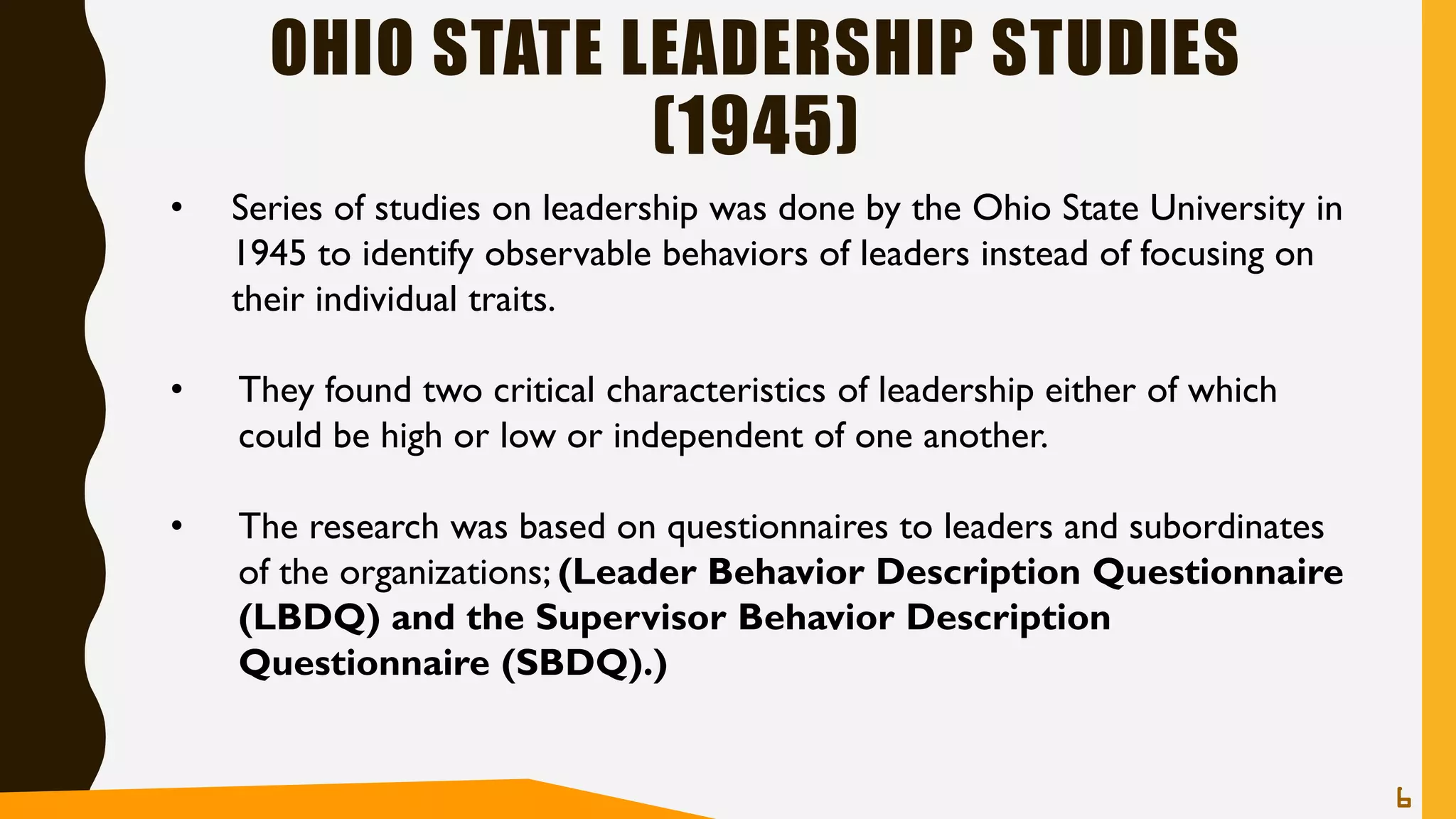 Behavioral Theories of Leadership | PDF