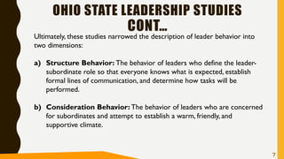 Behavioral Theories of Leadership | PDF