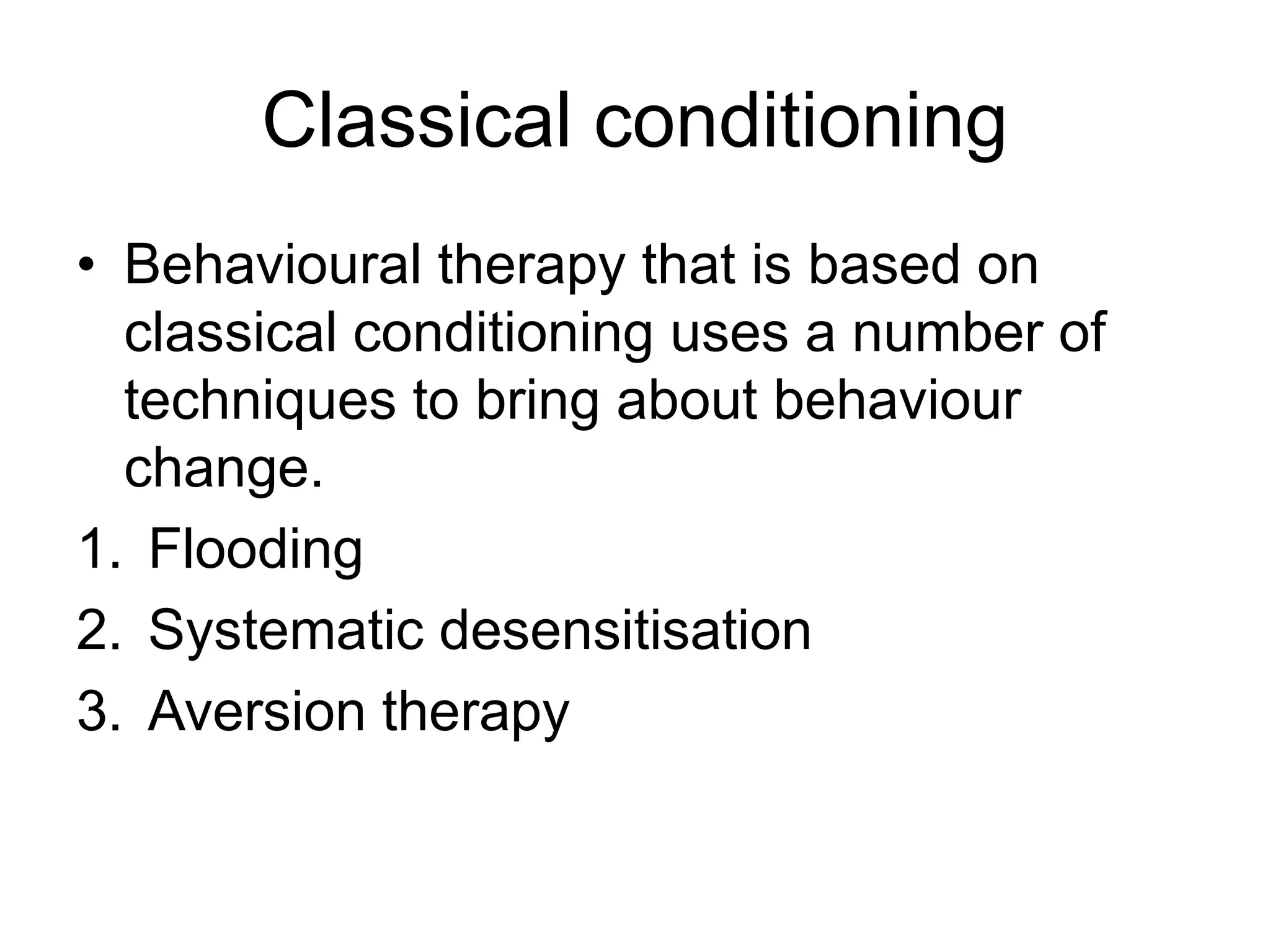 Behavioral therapy | PPTX