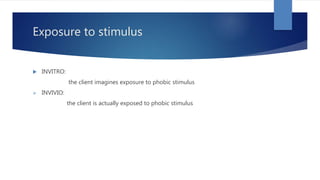 Behavioral therapy presentation | PPT