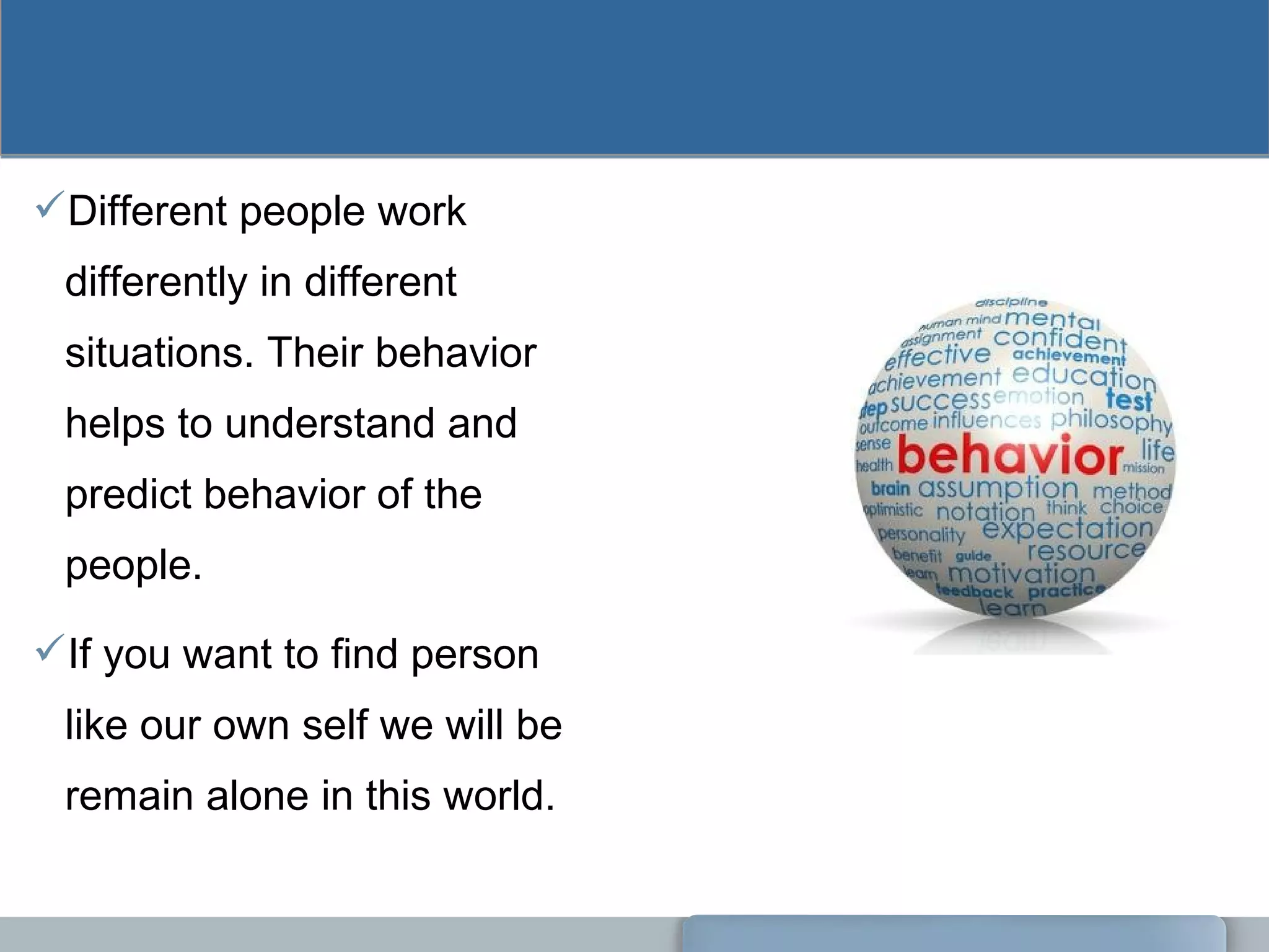 behavioral training for employees | PDF