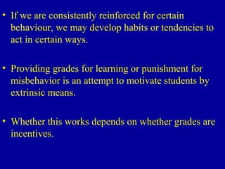 Behavioral view of motivation | PPT