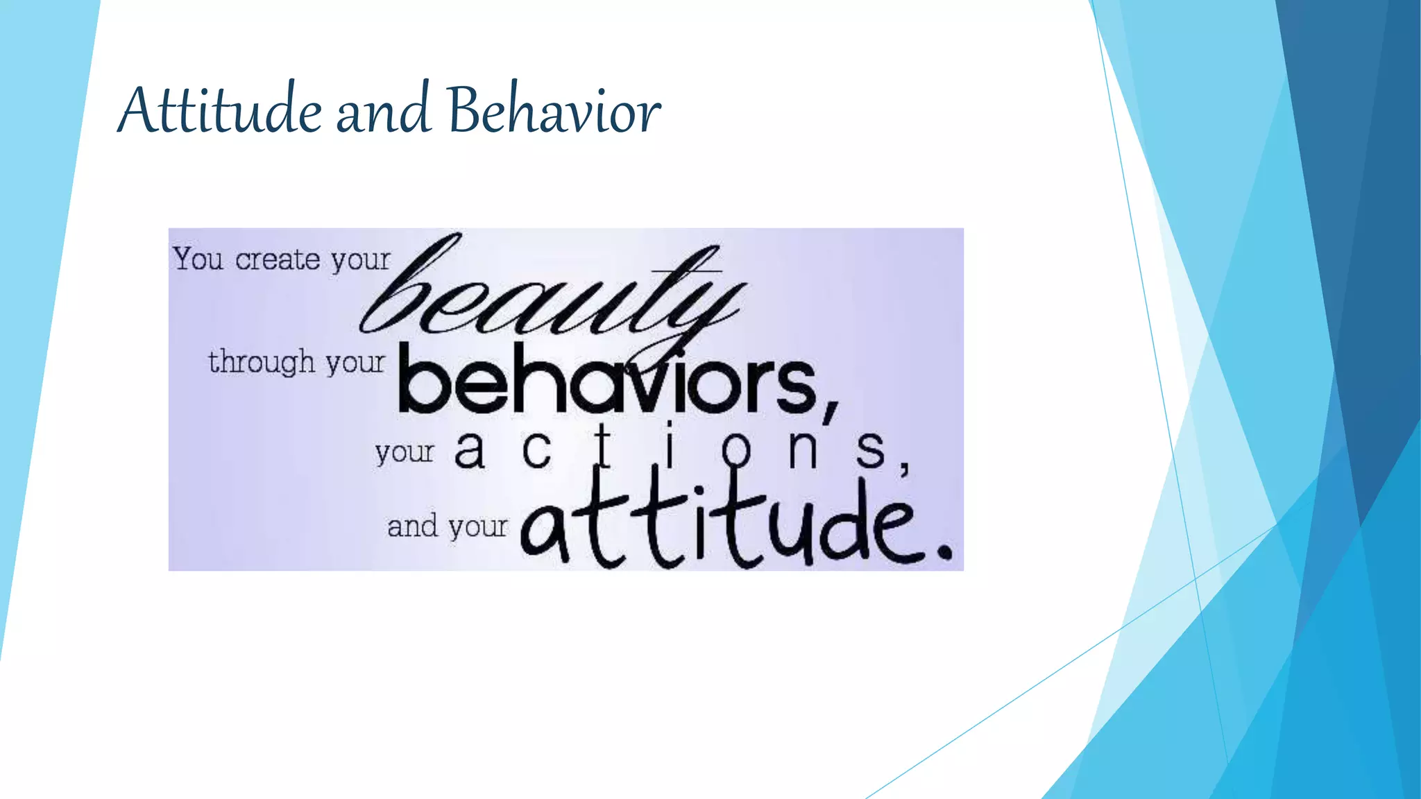 Behavior and Attitude.pptx
