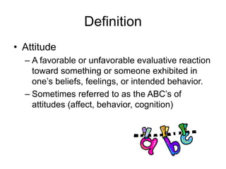 Behavior and Attitudes Chicken and Eggs.ppt