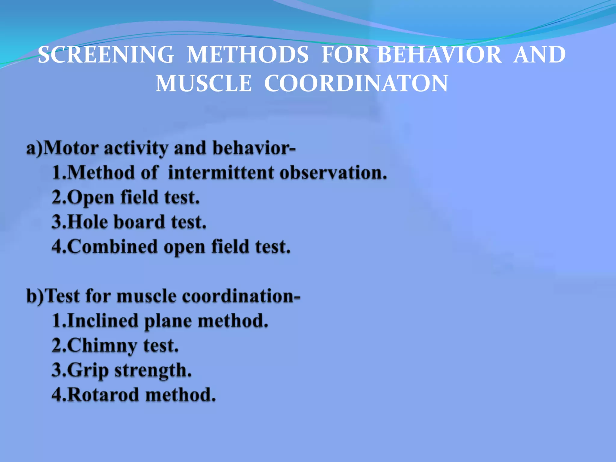 Behavior And Muscle Coordination Pptx Physics Science