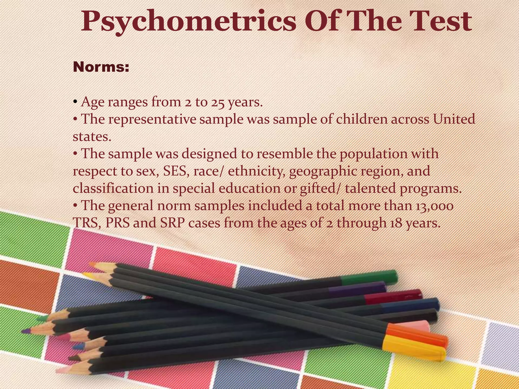Behavior assessment system for children (BASC) | PPTX