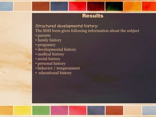 Behavior assessment system for children (BASC) | PPTX