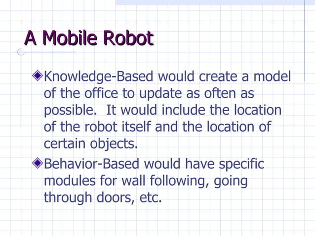 Behavior-Based Artificial Intelligence | PPT