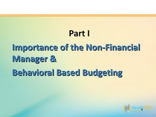 Behavior based budgeting | PPT