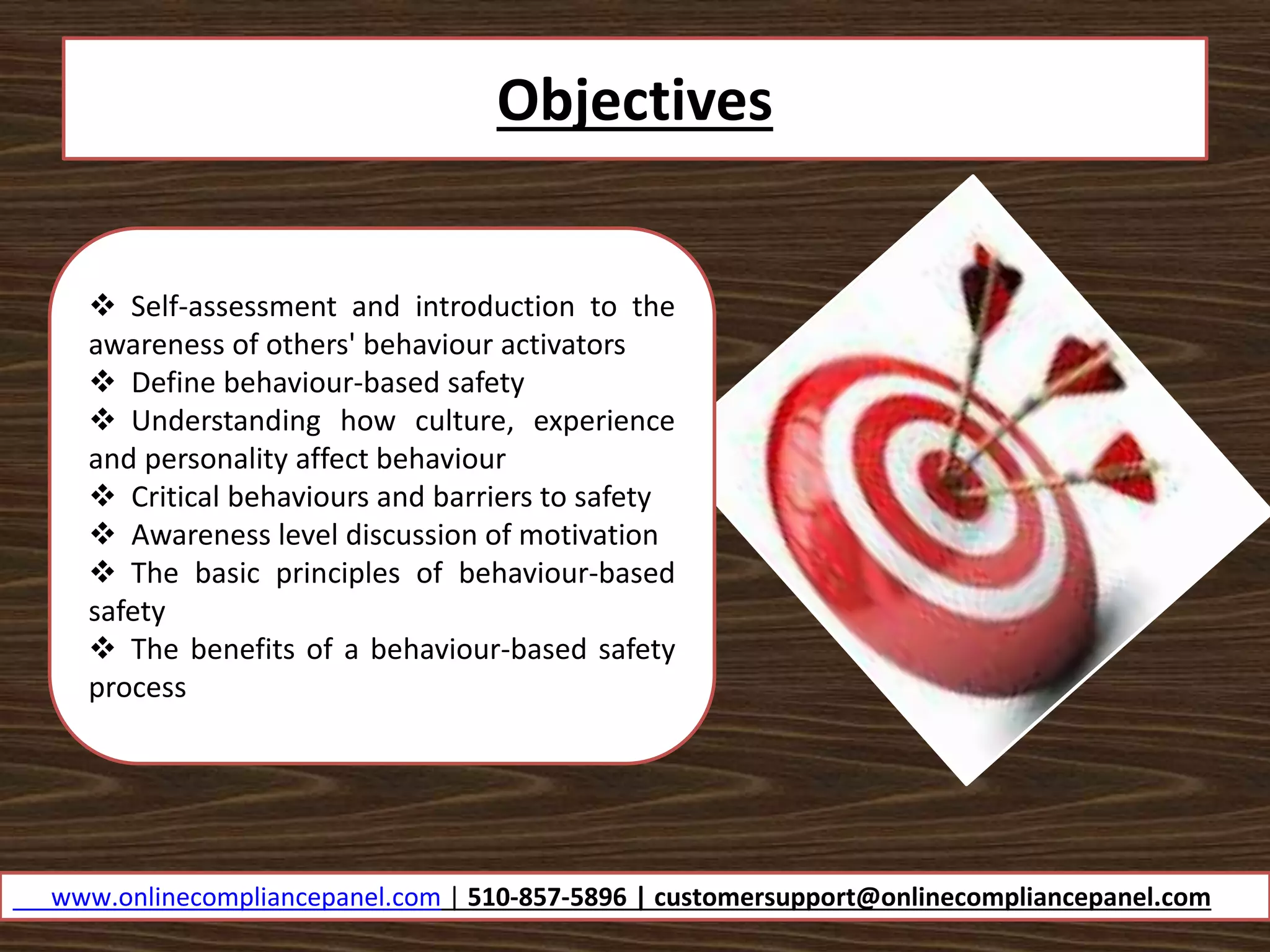 Behavior Based Safety System-Workplace Safety Training | PPTX