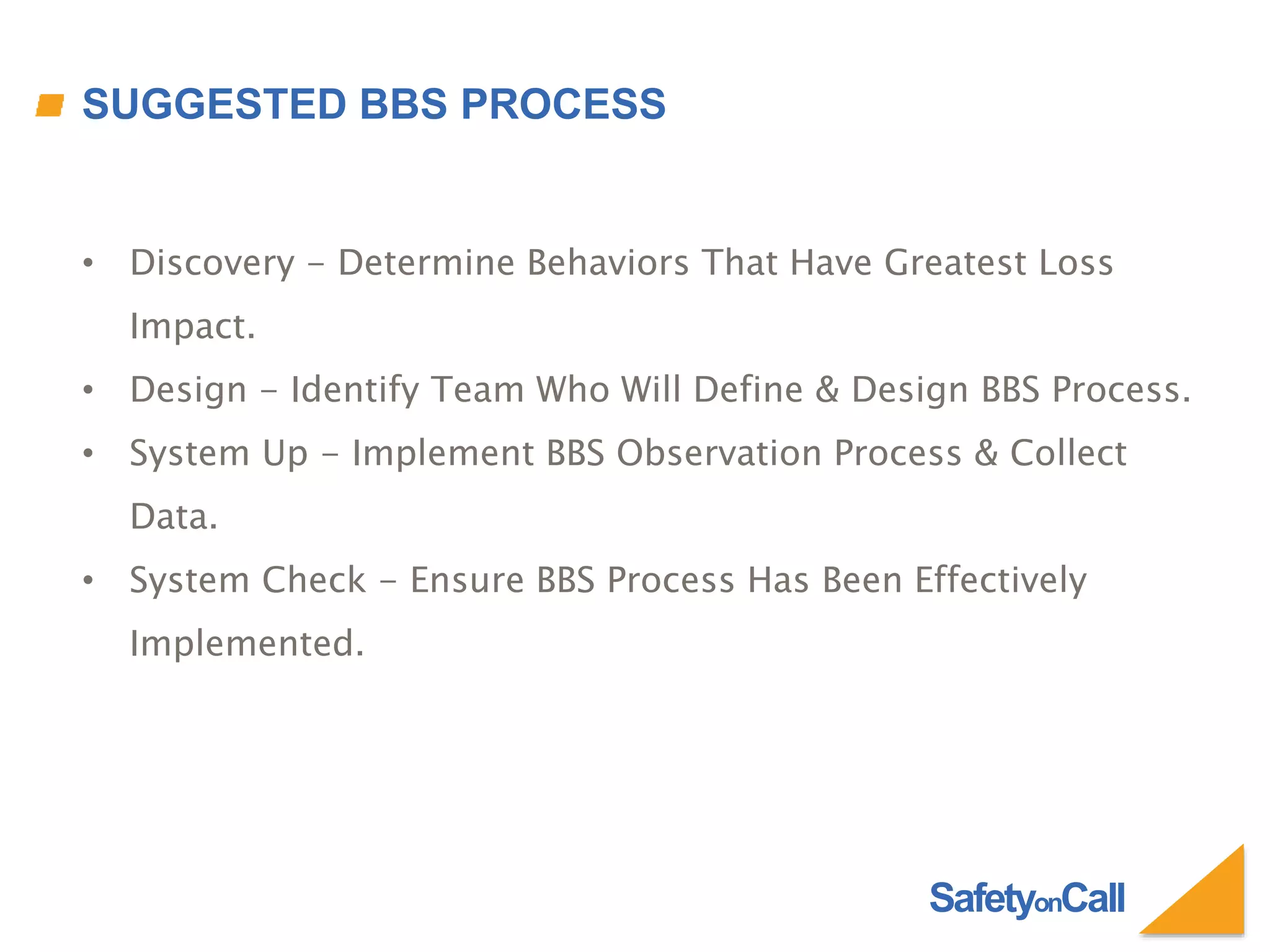 Behavior based safety | PPTX