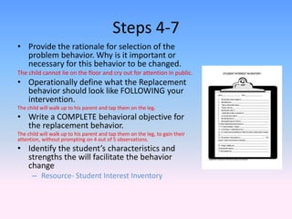 Behavior change project | PPTX | Educational Assessment | Education