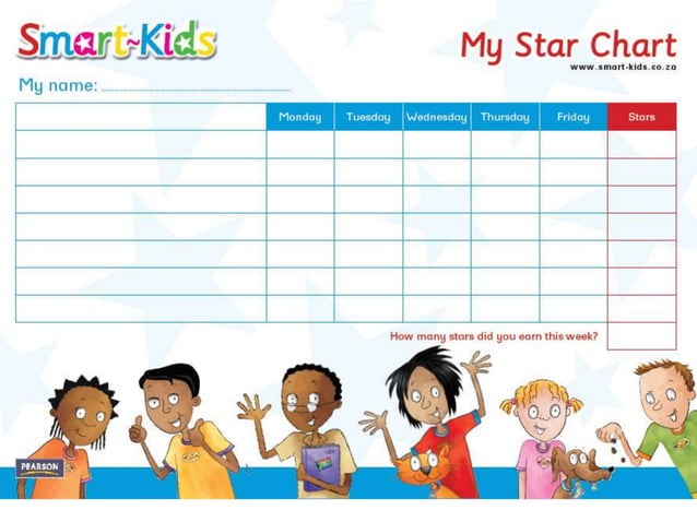 Weekly Behavior Charts for Children | PPT