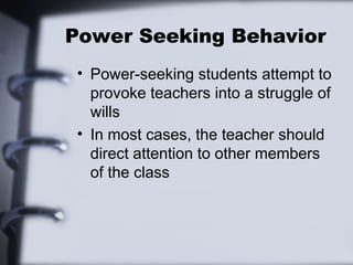 behavior control for proper guidelines for better vision.ppt