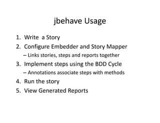 Behavior Driven Development | PDF