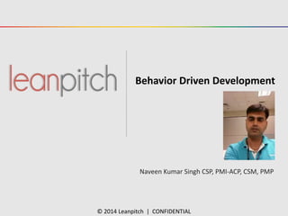 Behavior driven development - cucumber, Junit and java | PPT