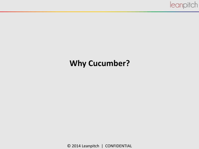Behavior driven development - cucumber, Junit and java | PPT