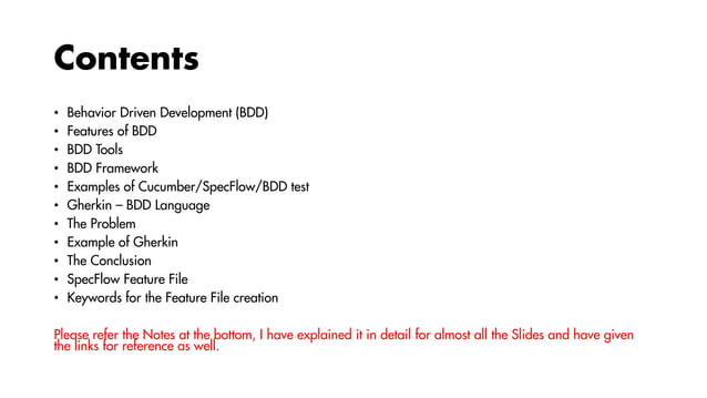 Behavior driven development (bdd) | PPTX | Programming Languages | Computing