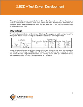 Behavior driven development_tutorial | PDF