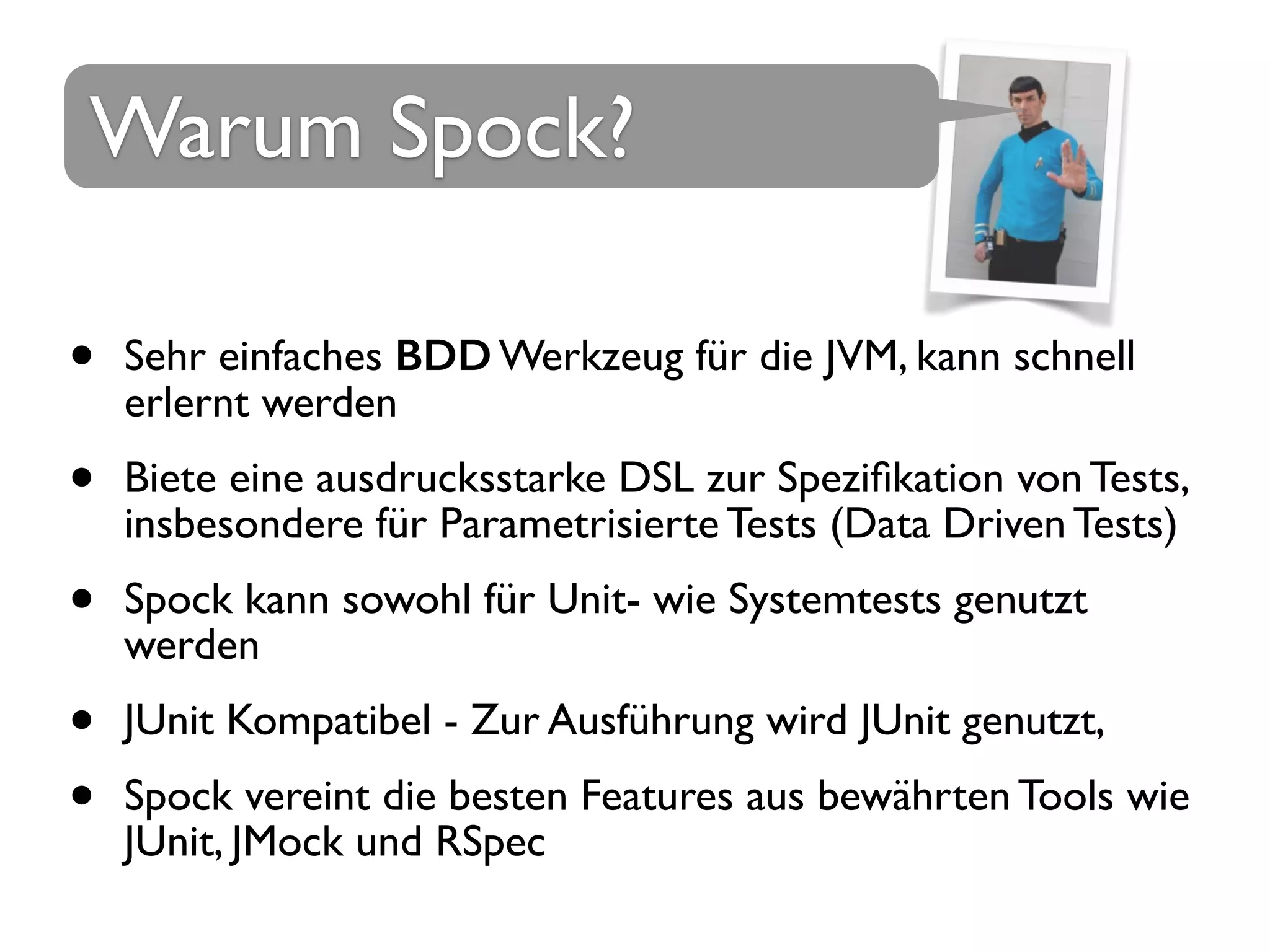 BDD - Behavior Driven Development Webapps mit Groovy Spock und Geb ...