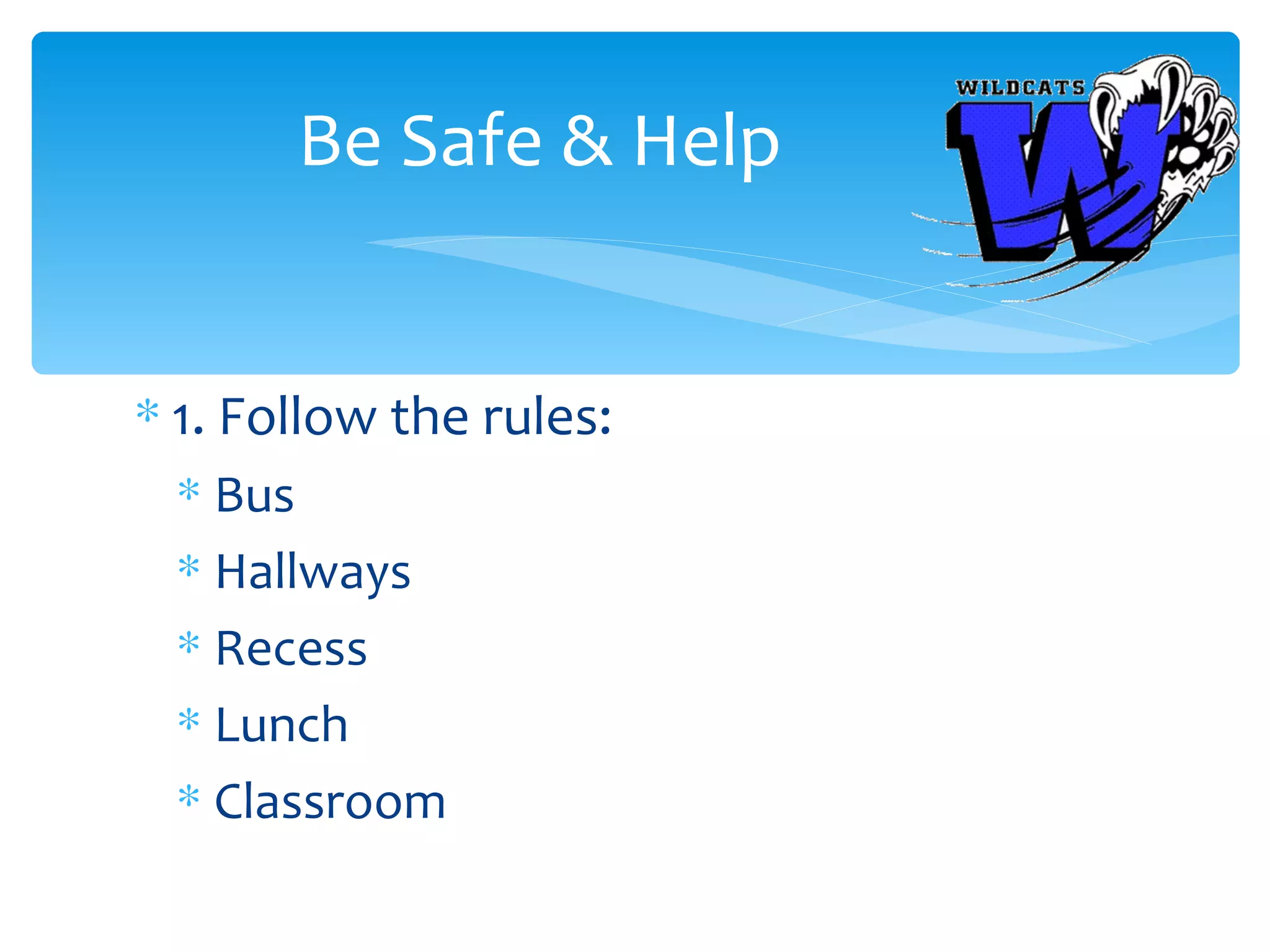 Behavior Expectations Assembly | PPT