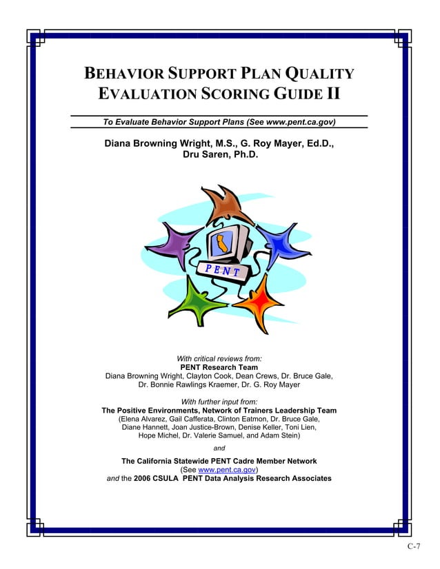 Behavior interventionmanual | PDF