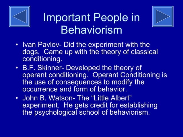 Behaviorism Theory of Learning | PPT