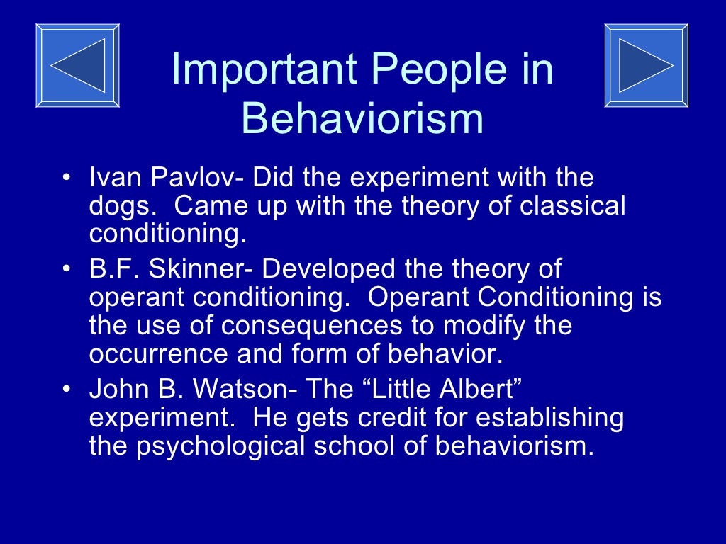 Behaviorism