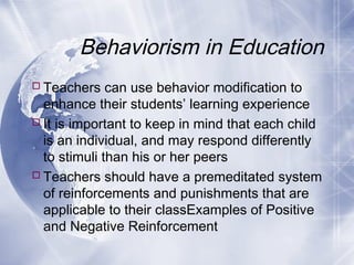 Behaviorism | PPT