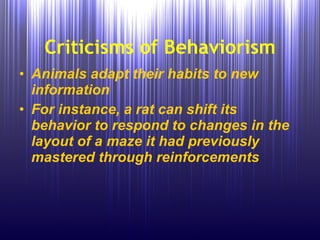 Behaviorism | PPT