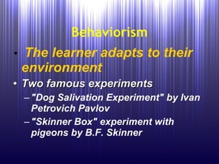 Behaviorism | PPT