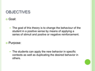 Behaviorism | PPTX