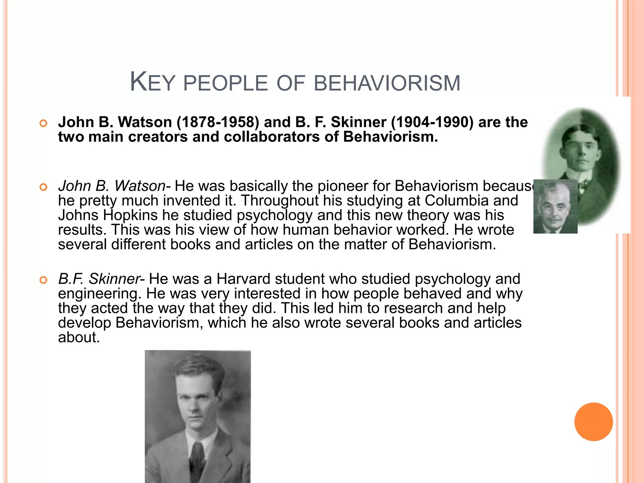 Behaviorism | PPTX