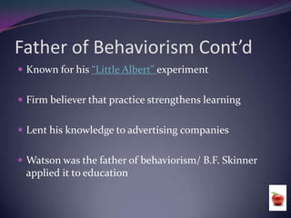 Behaviorism | PPT