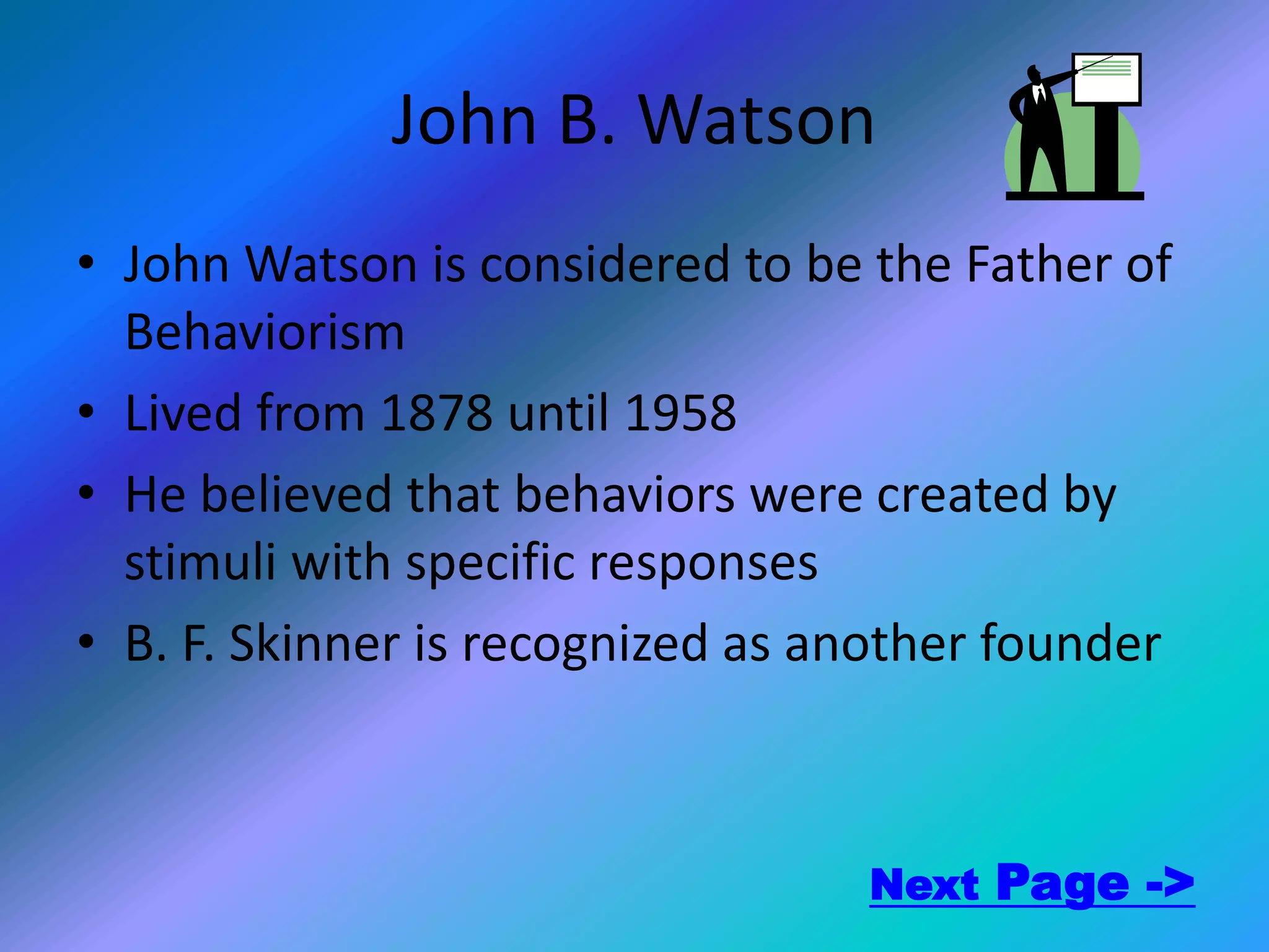 Behaviorism | PPTX