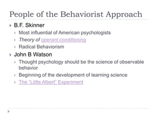 Behaviorism | PPTX